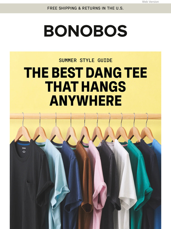 Bonobos Email Newsletters: Shop Sales, Discounts, and Coupon Codes