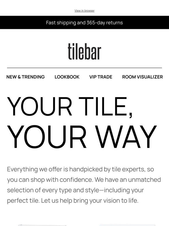 TileBar: Your Tile Is Out There! | Milled