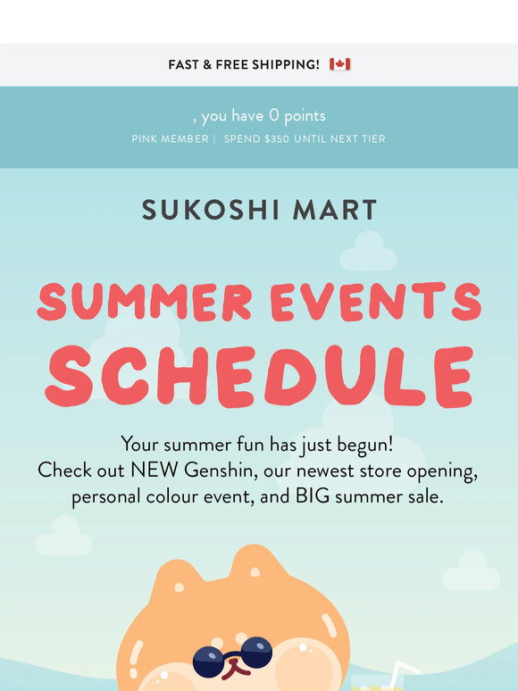 Sukoshi Mart: IT’S A SUKOSHI SUMMER ☀️ | Milled
