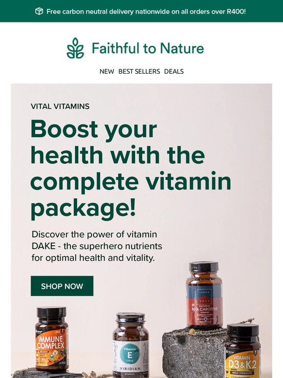 Faithful to Nature: Meet Vitamin DAKE 🤩 | Milled