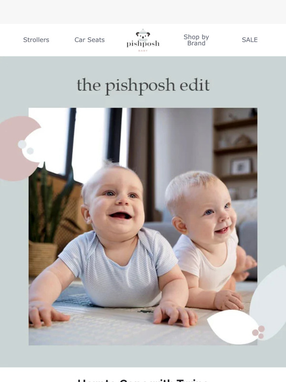 PishPoshBaby: How to Cope with TWINS! 👶👶 | Milled