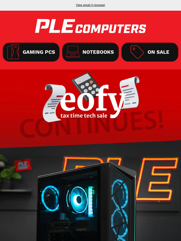 PLE Computers: EOFY Sale Continues! Hot New Prebuilds ready to go 🔥 ...