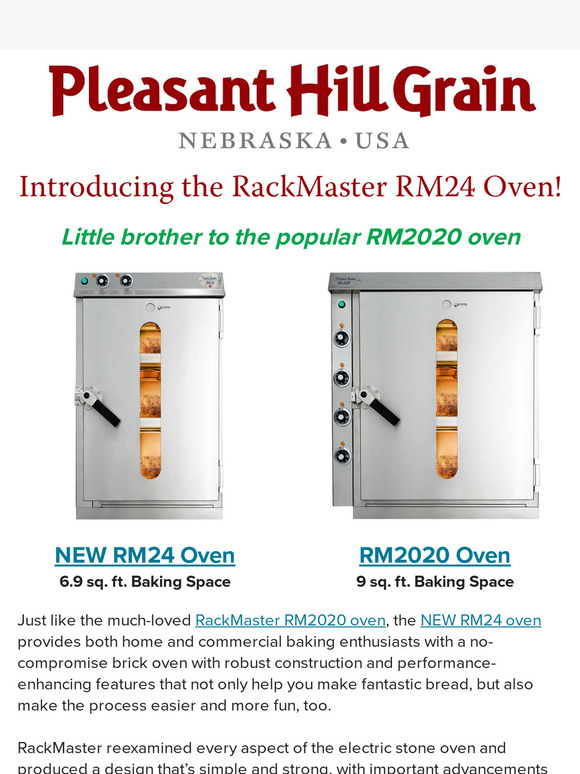 Pleasant Hill Grain: Introducing the RackMaster RM24 Brick Oven! — PHG ...