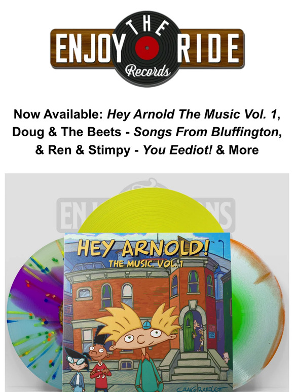 Enjoy The Ride Records: Now Available: Hey Arnold, Doug & The Beets ...