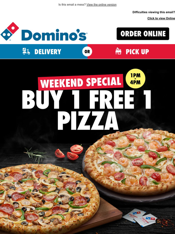 Domino's Pizza: The best weekend Pizza Deals in town here! Click in and ...