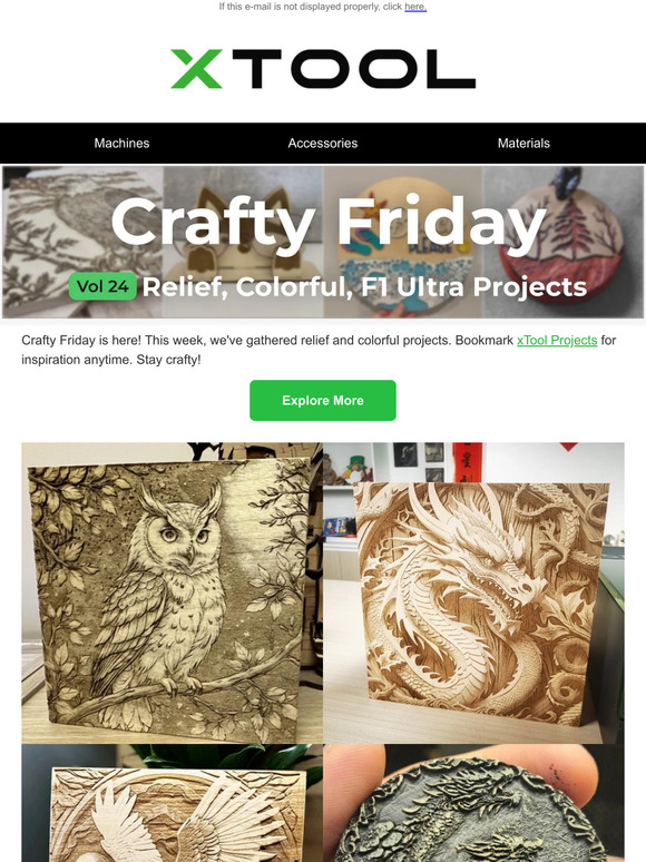 xTool: Crafty Friday: Guide to Craft Relief, Colorful and F1 Ultra ...
