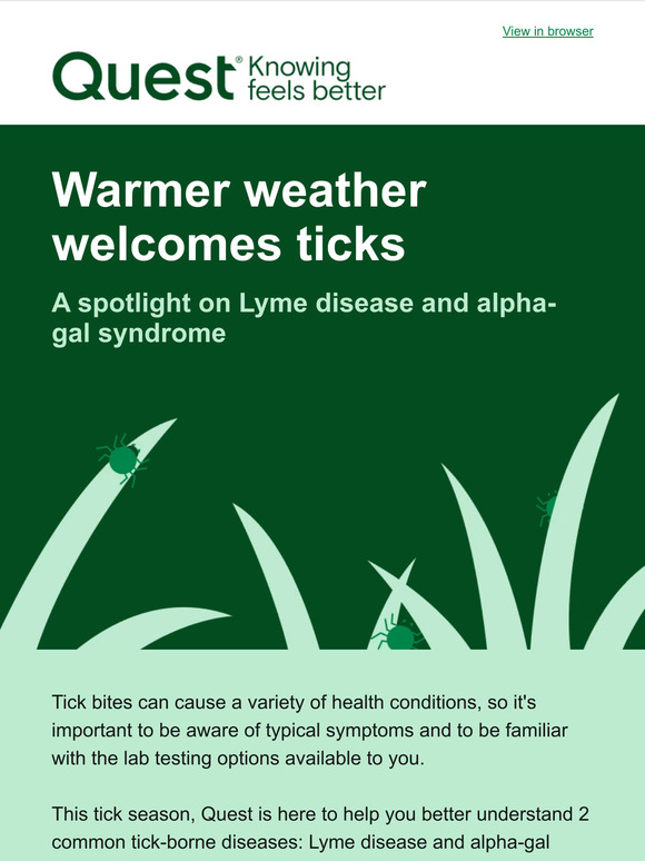 Quest (Lab Testing): Let’s talk ticks | Milled