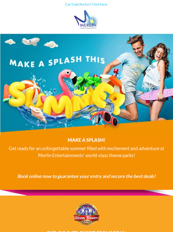 Thorpe Park: Make a splash this Summer 💦 | Milled