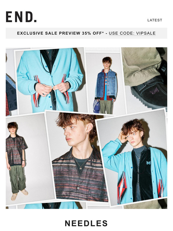 END.: Latest arrivals: Needles, Air Force 1 Low Retro 'Linen' & BODE ...