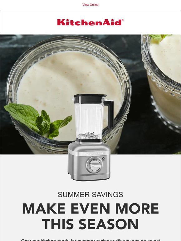 KitchenAid: Summer is here and so are the savings 😎 | Milled