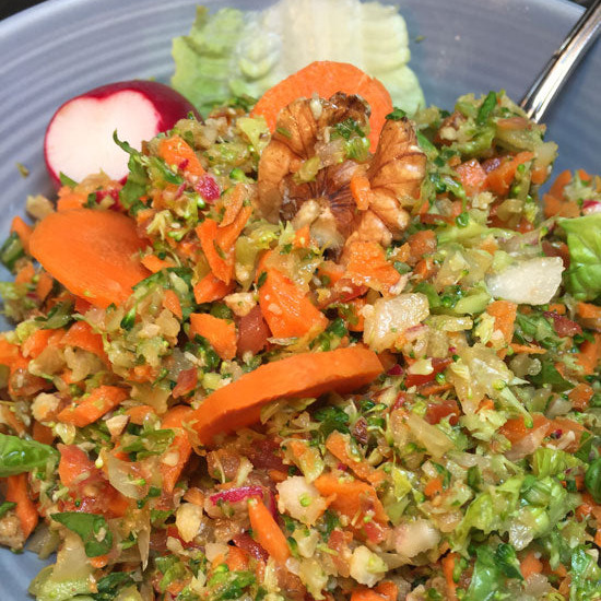 Hallelujah Acres: Weekly Recipe: Micro-chopped Salad | Milled