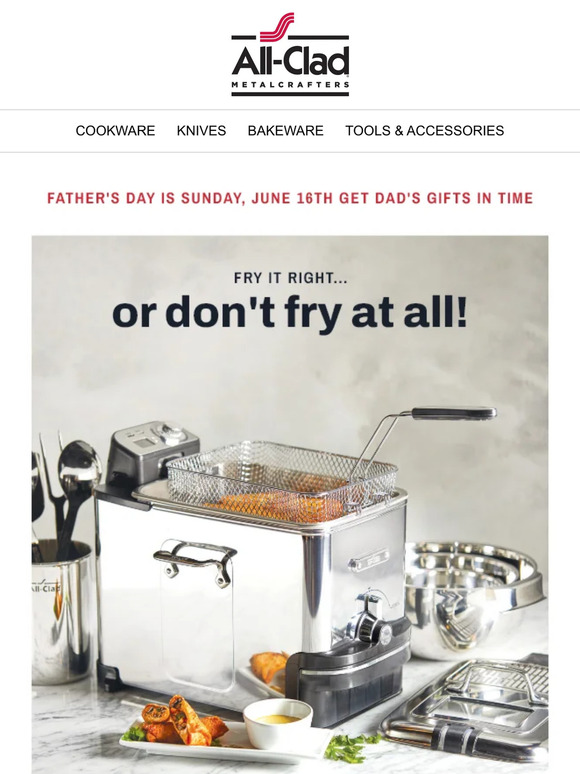 All-Clad: The Ultimate Deep Fryer - Now on Sale | Milled