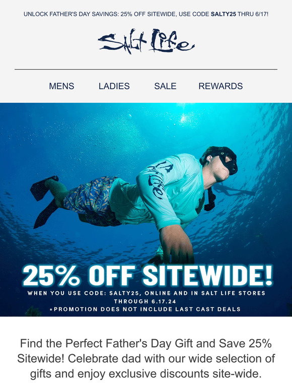 Salt Life: 🌊 Surf's Up: 25% Off Sitewide! | Milled