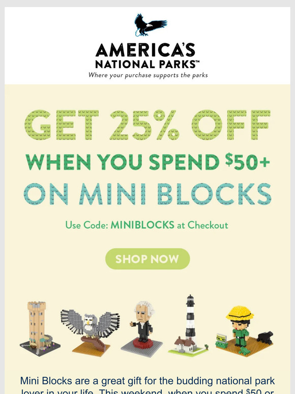 America's National Parks: Build a Mini Blocks Empire | Milled
