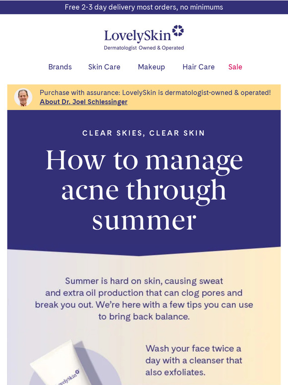 Lovely Skin: Everything you need to know about preventing summer acne ...
