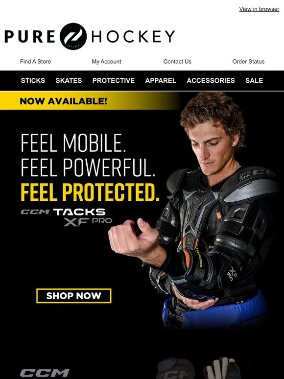 Pure Hockey: 🚨 NOW AVAILABLE 🚨 Get The New CCM Tacks XF Pro Gloves ...