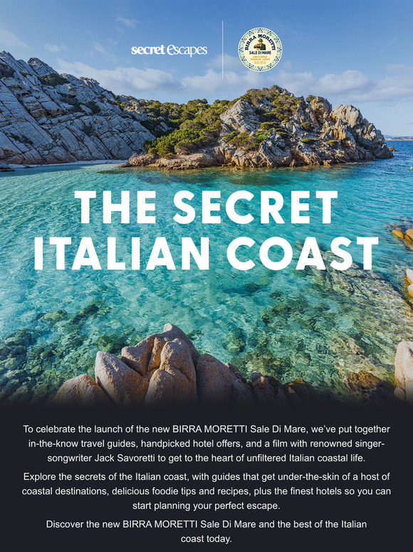 Secret Escapes: Discover Italy’s coast - the hidden gems, best hotels ...