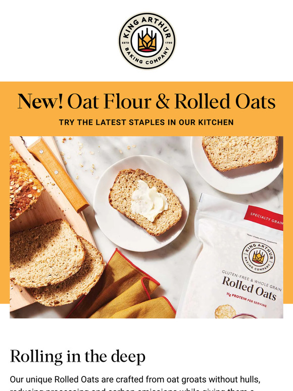 King Arthur Baking Company: Oats Like You've Never Seen Before | Milled