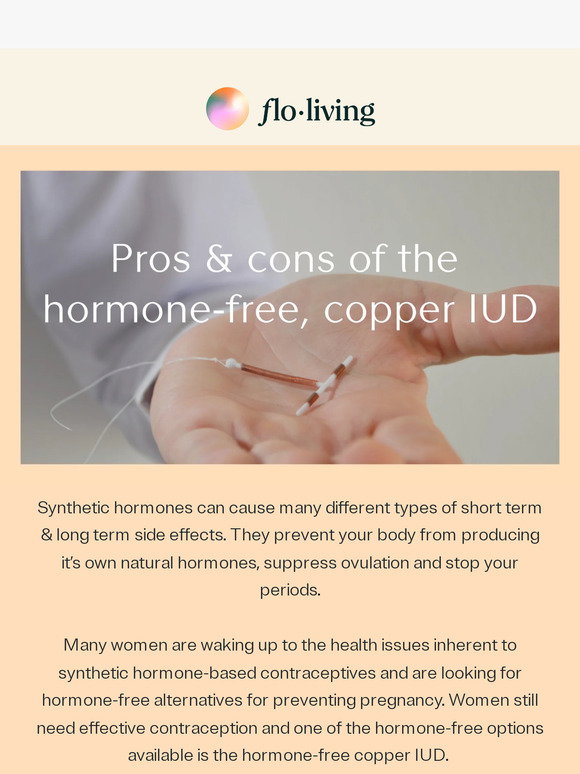 FLO Living: Pros & cons of the copper IUD | Milled