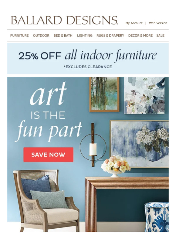 Ballard Designs: What kind of art speaks to you? | Milled