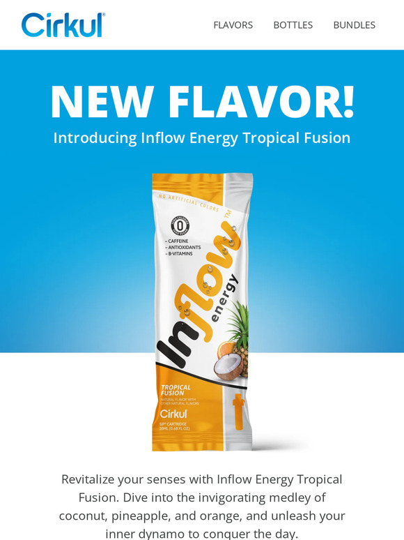 Cirkul: New Flavor Brings Tropical Bliss! | Milled