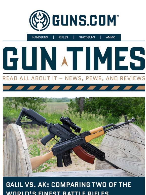 Guns.com: Gun Times | Galil Vs. AK: Comparing Two Of The World's Finest ...