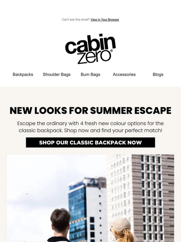 CabinZero: 🔥Just Arrived! 4 New Colours for Your Favourite Classic ...