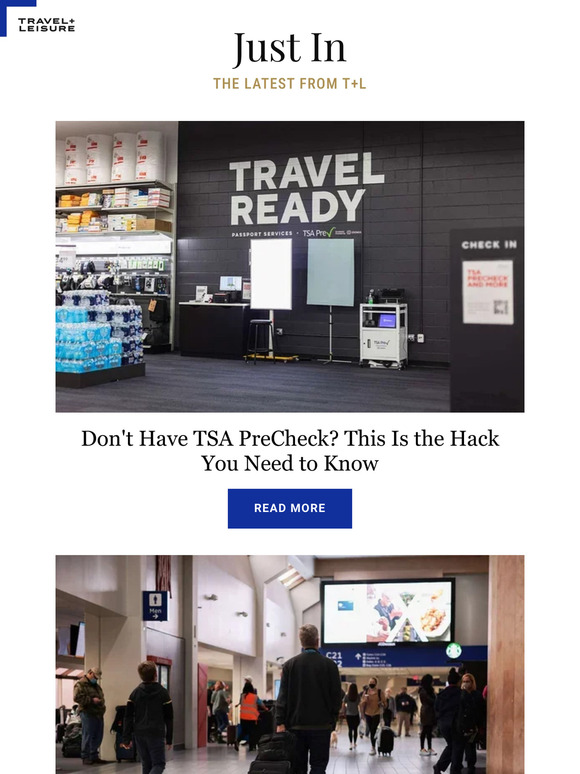 Travel + Leisure: The TSA PreCheck Hack You Probably Didn't Know | Milled