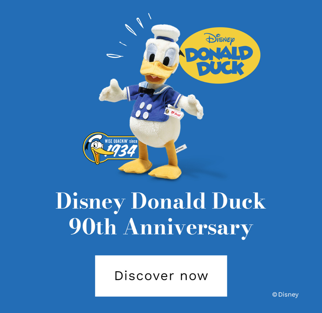 Steiff: Celebrate Disney Donald Duck on his 90th Anniversary | Milled