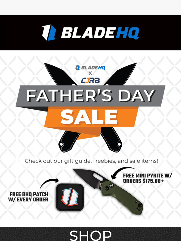 Blade HQ: Need to get a Father's Day gift? We're here to help. | Milled