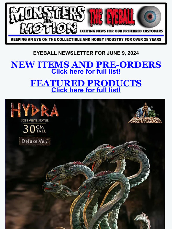 Monsters in Motion: Godzilla Vs. The Hydra, Lady Death, Pulgassari and ...