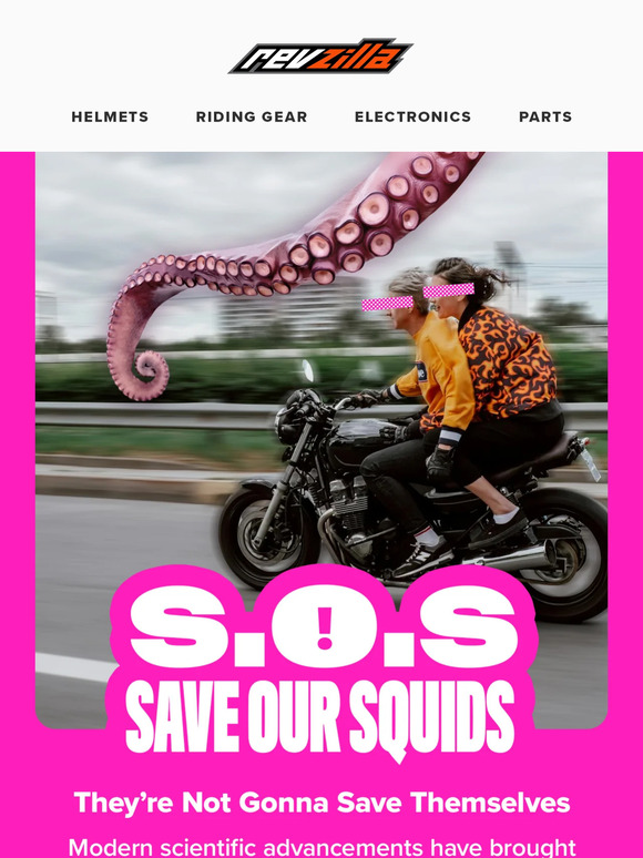 RevZilla: It's Squid Season...Don't Let The Heat Win! | Milled