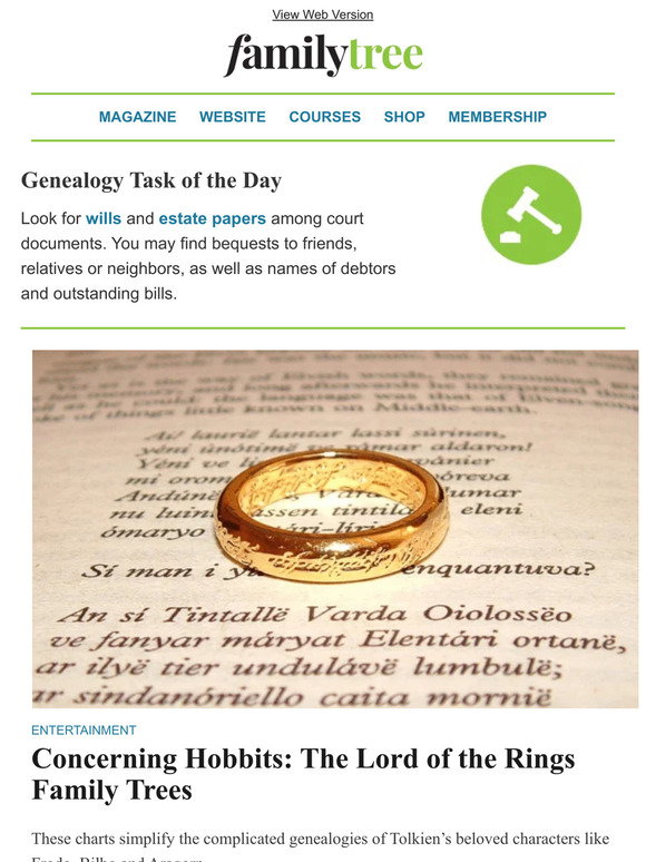 Family Tree Magazine: Genealogy Lessons from Fictional Family Trees ...