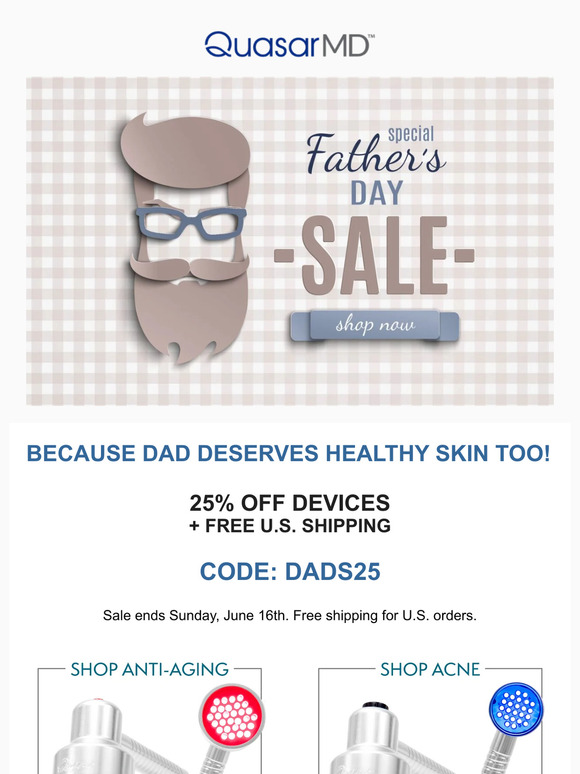 Quasar MD: 25% off devices for Father's Day 👔 | Milled