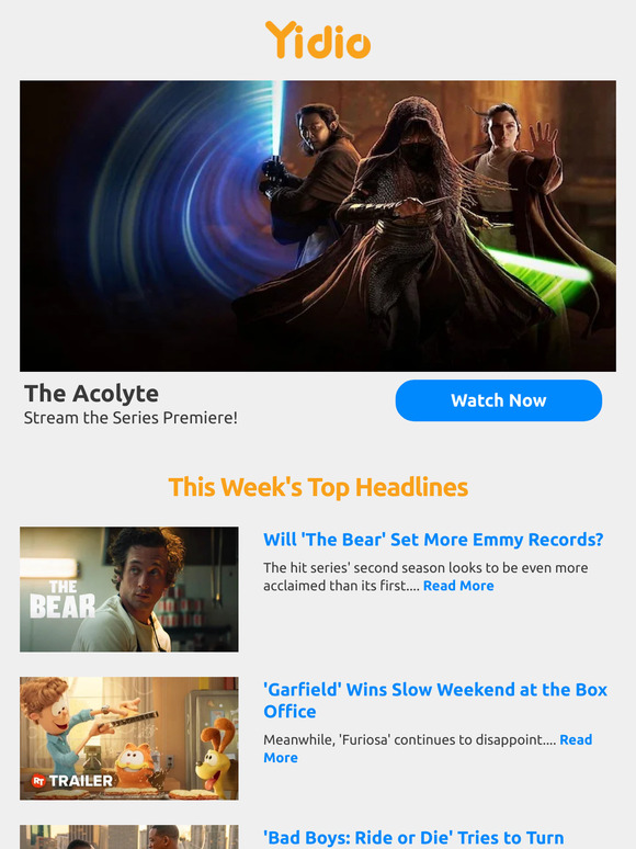 Yidio.com - Watch Full Movies: Prepare for an epic journey: The Acolyte ...