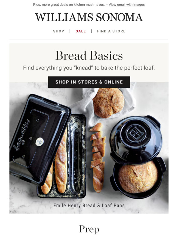 Williams Sonoma: Bread 101: must-have tools for the perfect loaf | Milled
