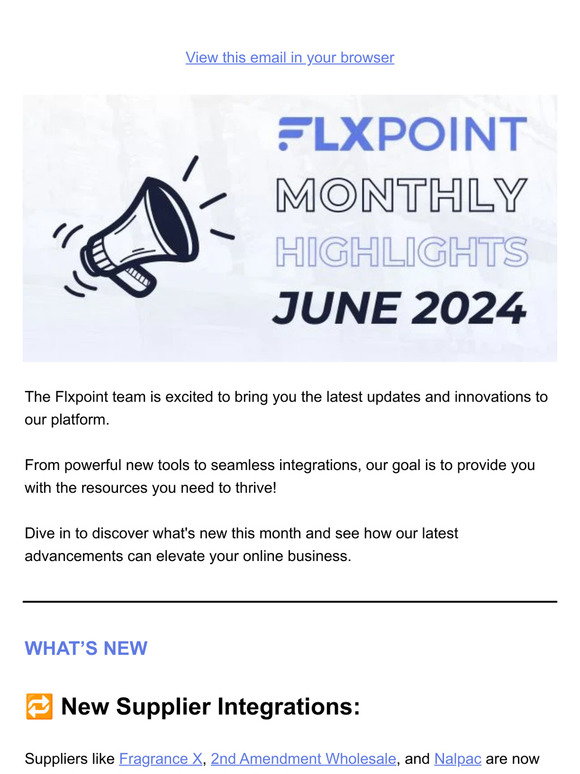 Inventory Source: Flxpoint Monthly Highlights; June 2024 | Milled