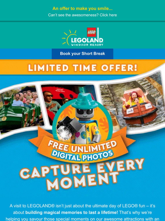 Legoland: Free Digipass with your next LEGOLAND Sleepover! 📸 | Milled