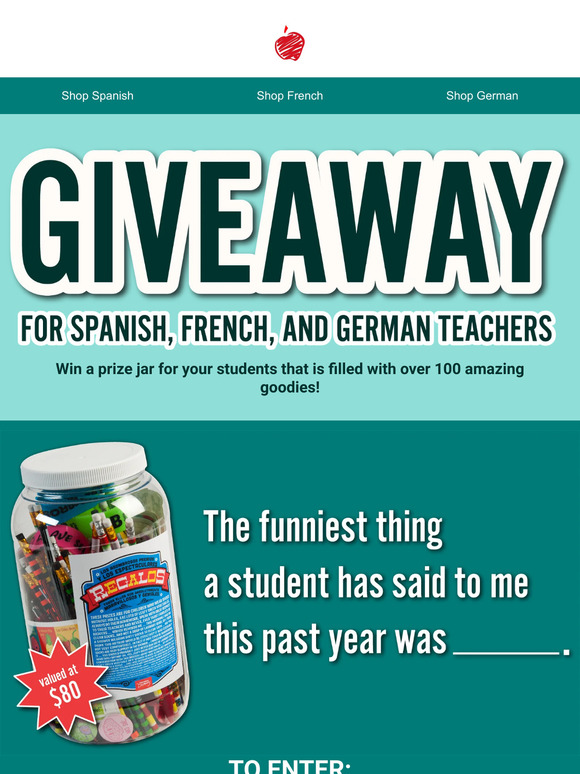 Teacher's Discovery: Win a prize jar for your classroom valued at $80 ...