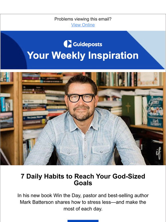 Guideposts: 7 Daily Habits to Reach Your God-Sized Goals | Milled