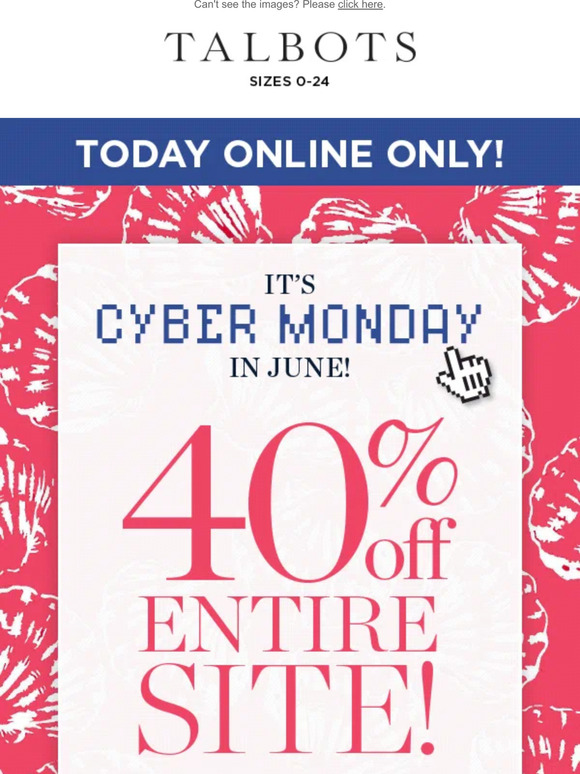 Talbots: 🤩 40% off ENTIRE SITE + FREE shipping (no minimum!) | Milled