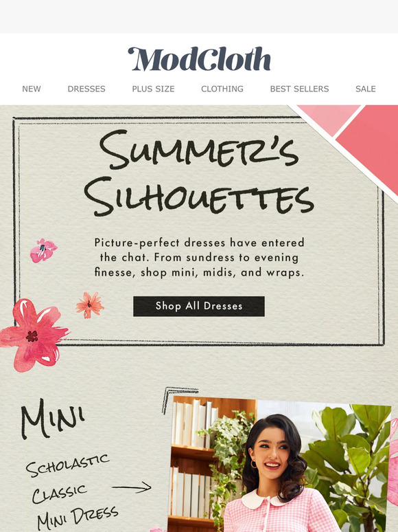 Modcloth Email Newsletters: Shop Sales, Discounts, and Coupon Codes