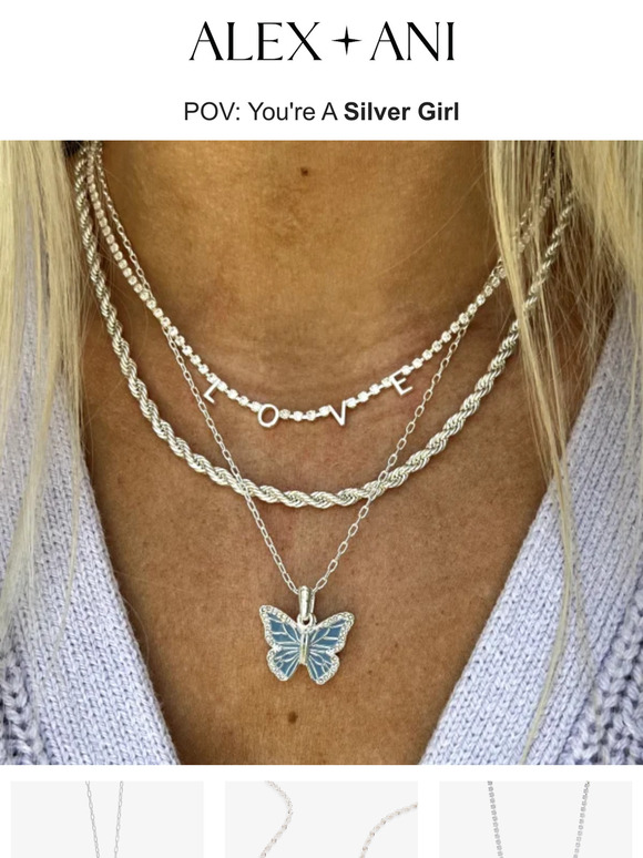 Alex And Ani: Get The Glow 💎 Trending Silver Layers | Milled