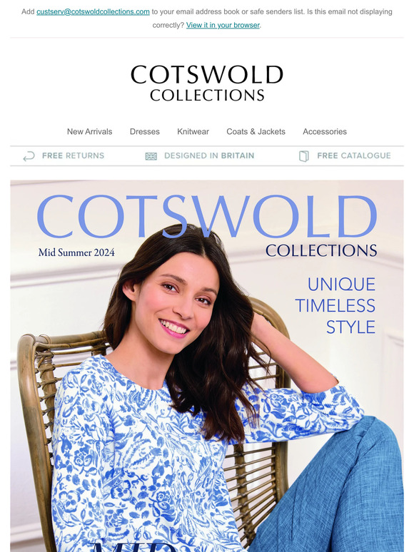 Cotswold Collections: NEW ARRIVALS! | Discover our 2024 Mid Summer ...