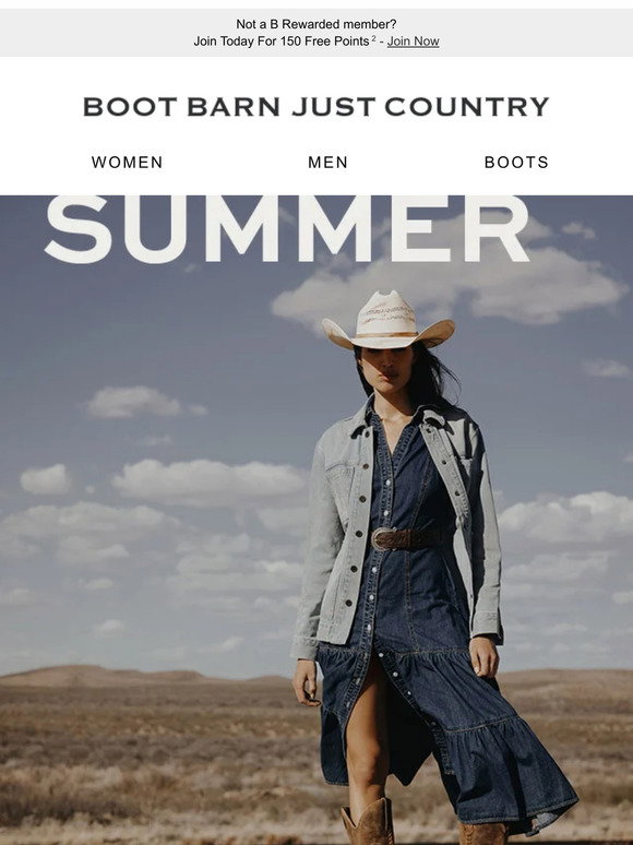 Boot Barn: Denim dresses & skirts | Milled