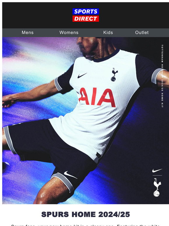 Sports Direct: NEW IN: Spurs 24/25 home kit! | Milled
