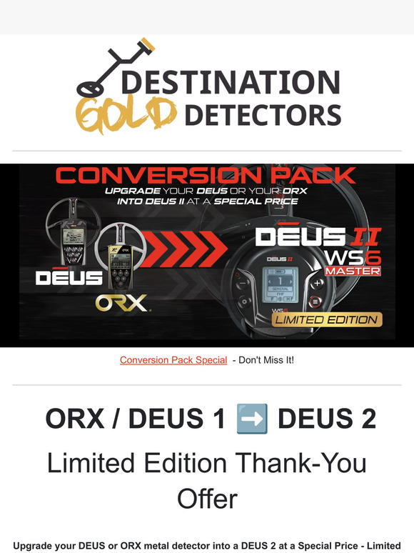 Destination Gold: XP Conversion Pack - Limited Edition | Milled