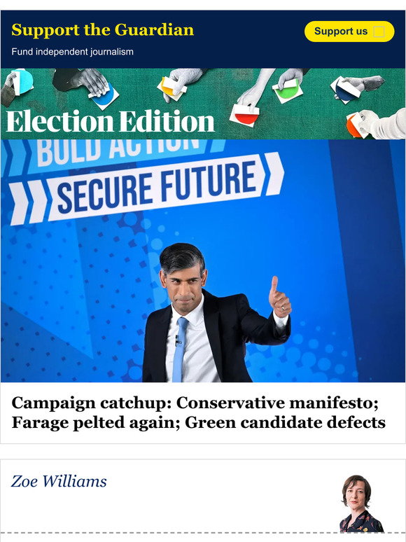 The Guardian: YOU get a tax cut! | Election Edition UK | Milled
