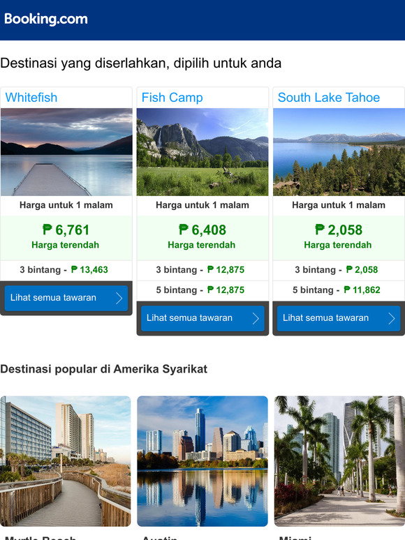 Booking: Whitefish atau Fish Camp – Destinasi manakah yang mempunyai ...
