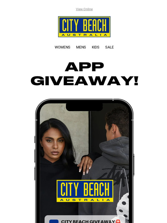 City Beach: (1) GIVEAWAY Inside 🚨 Win Back Your Spend!* 💸 | Milled
